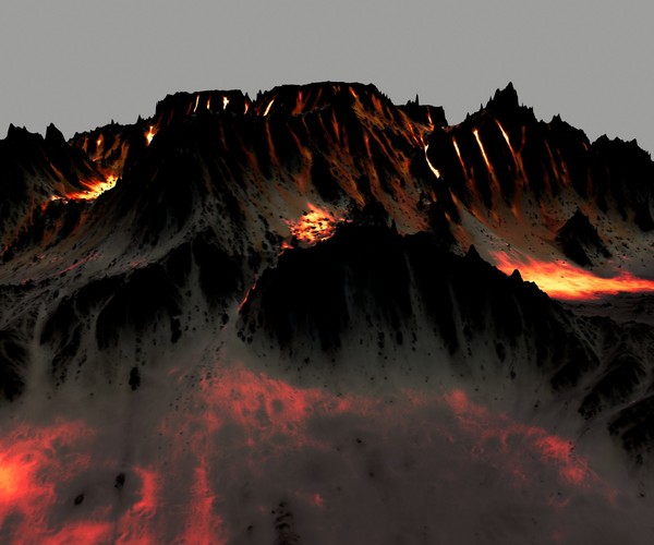 ArtStation - volcano | Game Assets