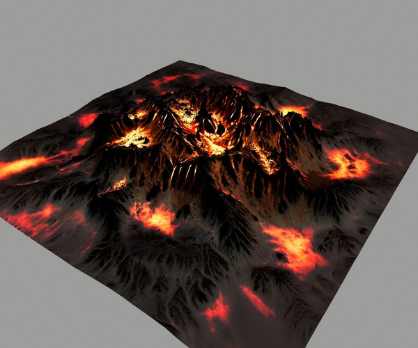 ArtStation - volcano | Game Assets