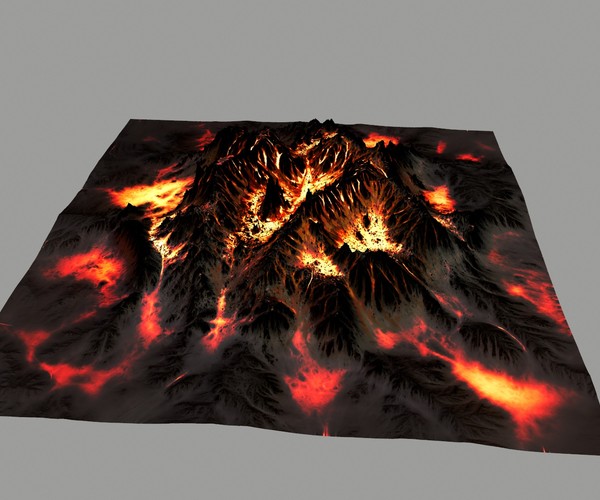 ArtStation - volcano | Game Assets