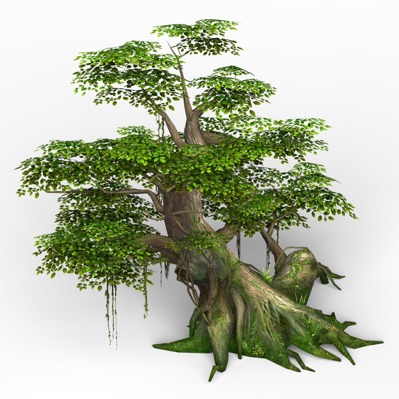ArtStation - Game Ready Fantasy Tree 01 | Resources