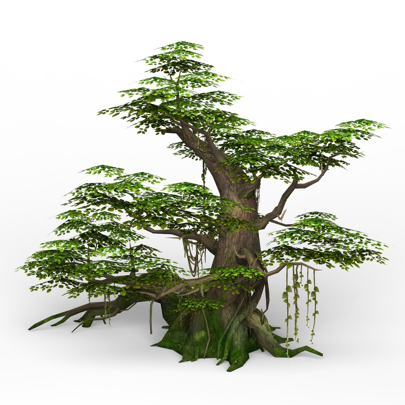 ArtStation - Game Ready Fantasy Tree 01 | Resources