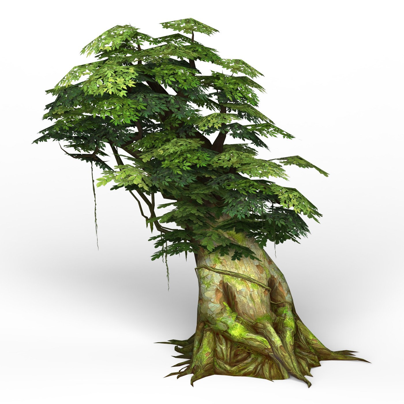 ArtStation - Game Ready Fantasy Tree 03 | Resources