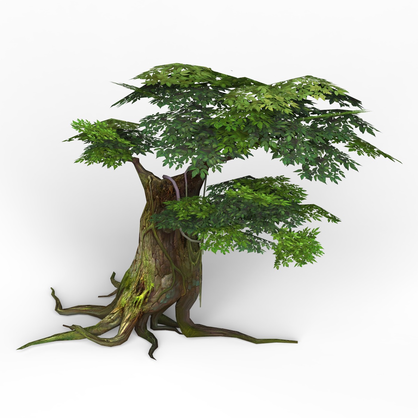 ArtStation - Game Ready Fantasy Tree 04 | Resources