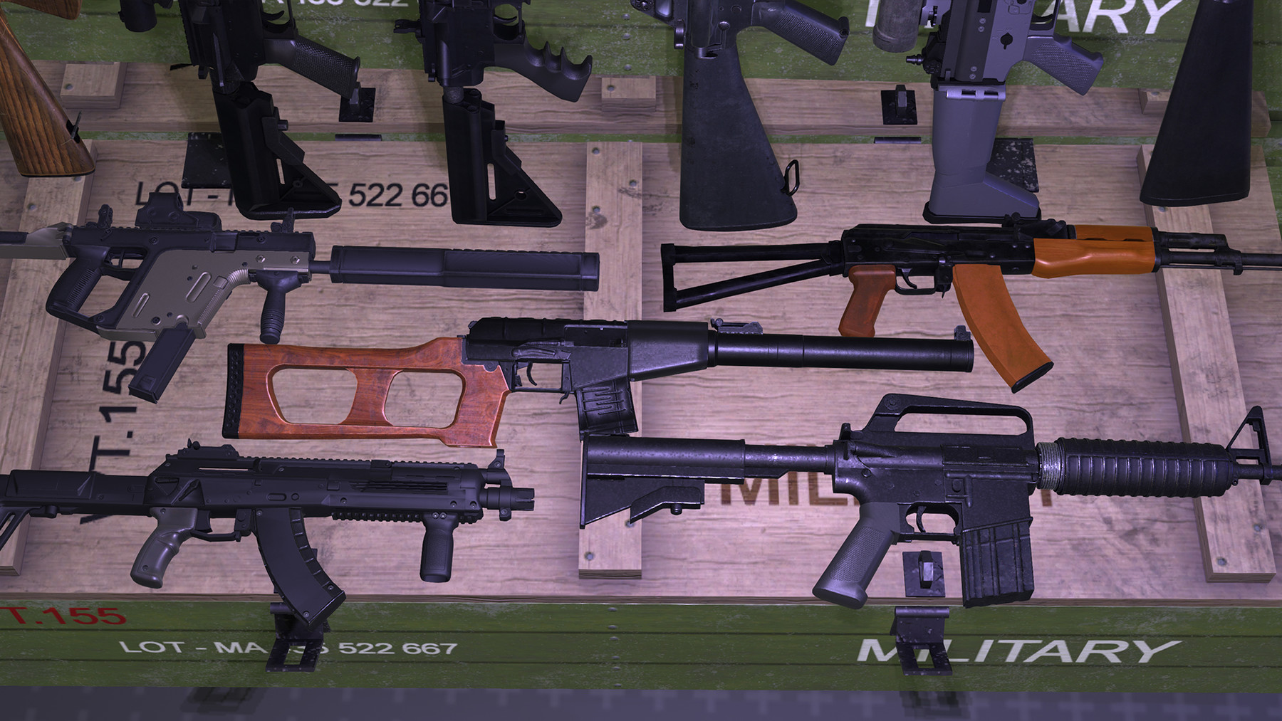 ArtStation - Weapons Pack PRO | Game Assets