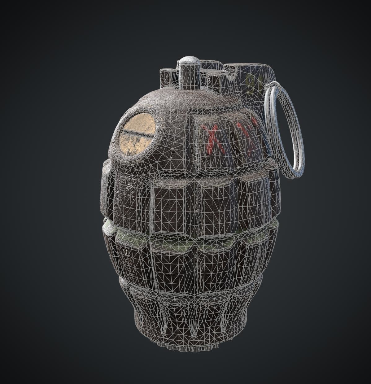 ArtStation - British WW2 Grenade (PBR) | Game Assets