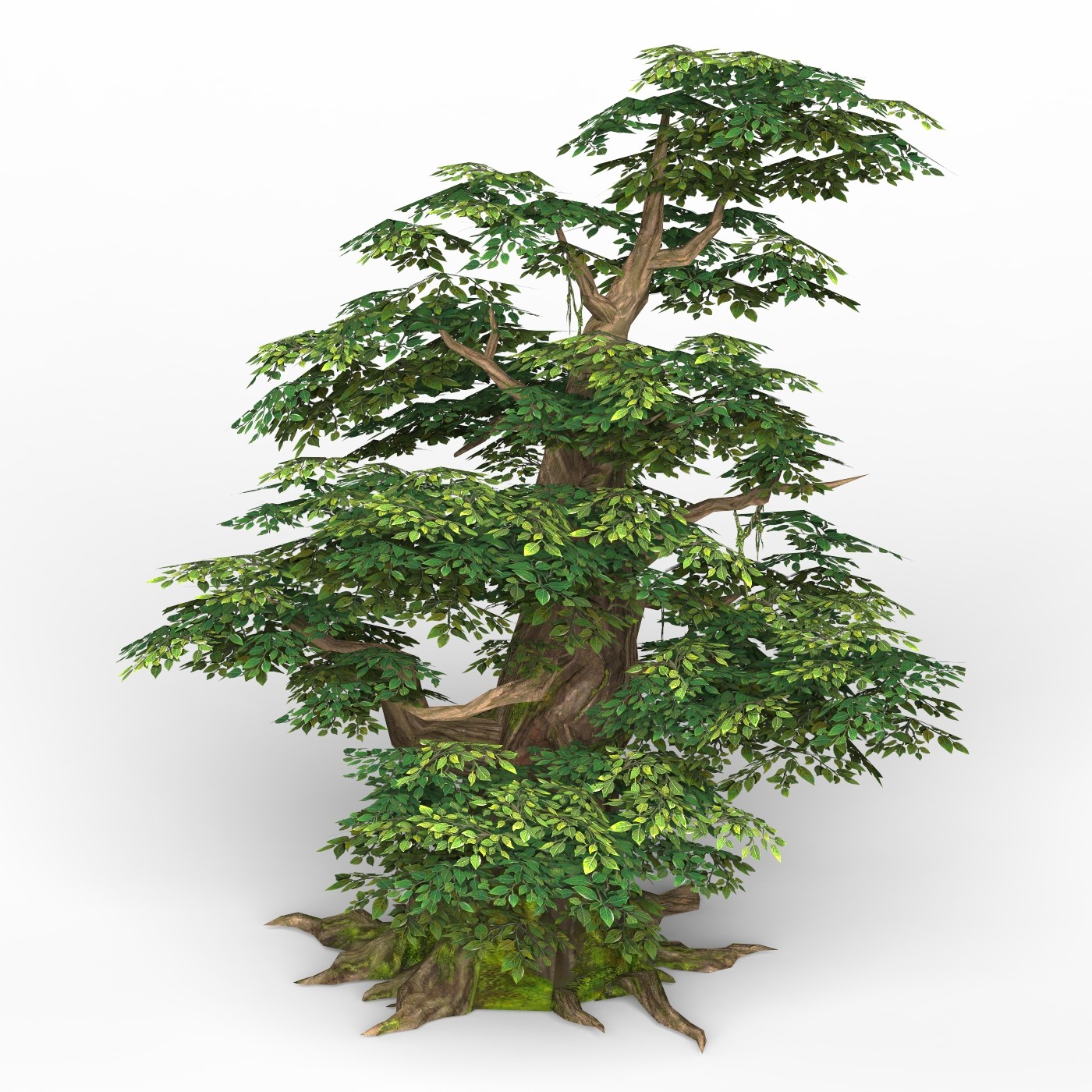 ArtStation - Game Ready Low Poly Tree 11 | Resources