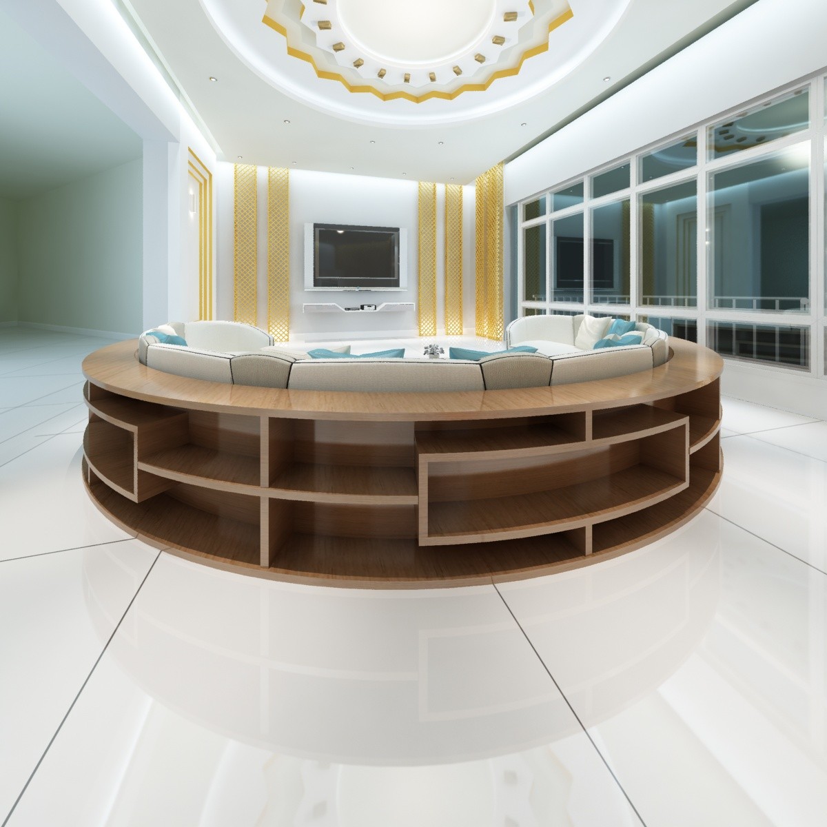 ArtStation - Living room 3D model | Resources