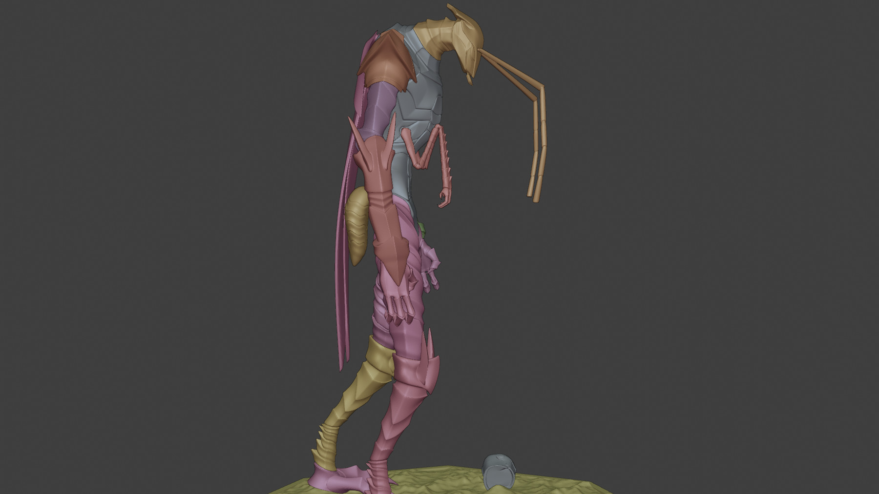 ArtStation - Concept Action Figure 3d Model for 3d print: Beru-Shadow ...