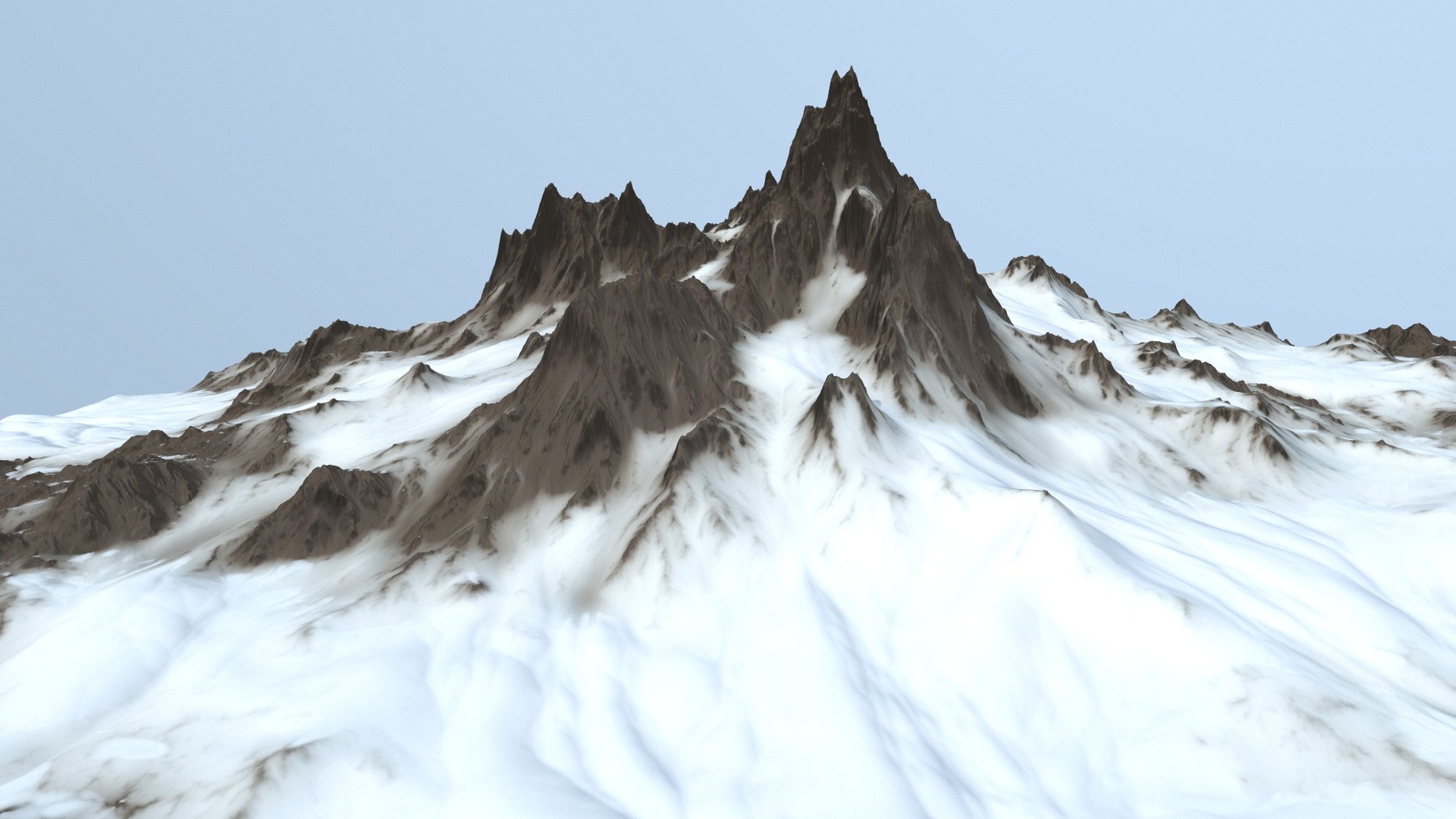 ArtStation - snow mountain | Game Assets