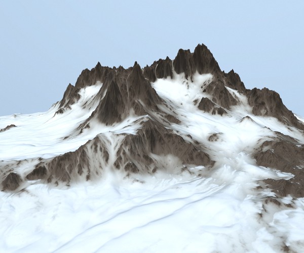 ArtStation - snow mountain | Game Assets