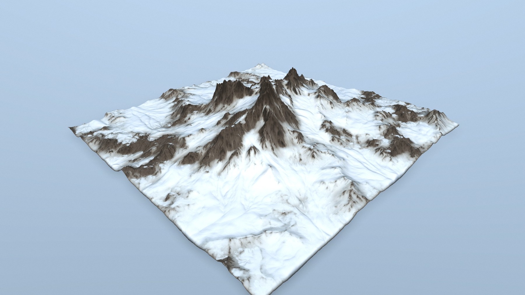 ArtStation - snow mountain | Game Assets