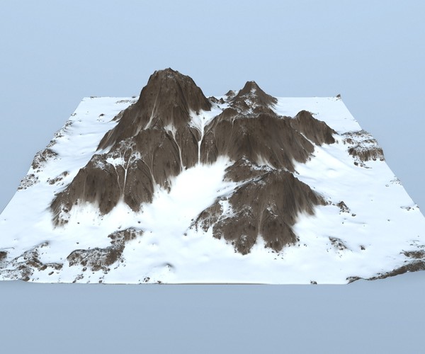 ArtStation - snow mountain | Game Assets