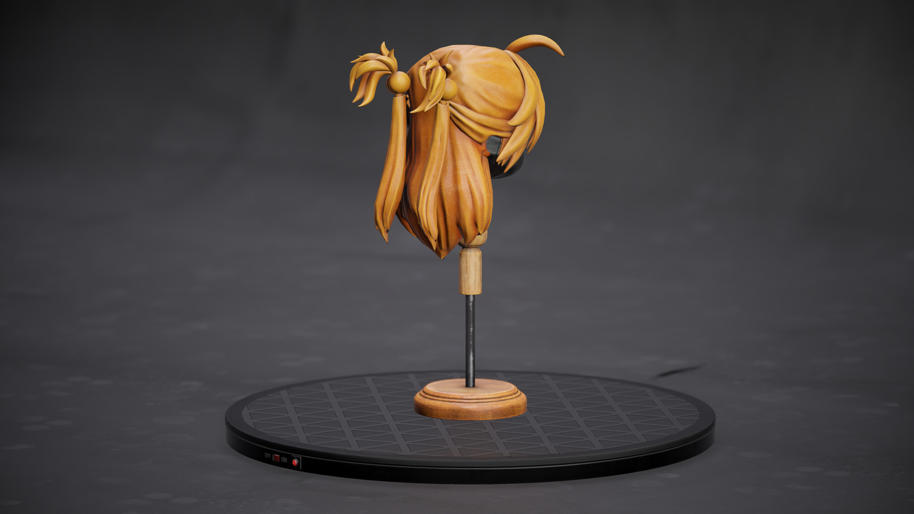 ArtStation - Long Hair for Nendoroid | Game Assets