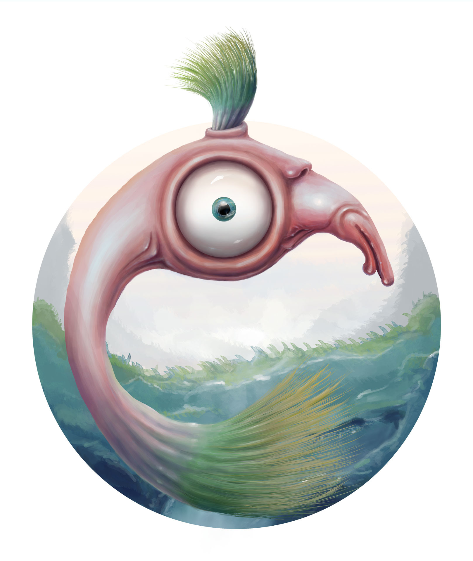 ArtStation - Eye Creature (Crishd) Illustration | Artworks