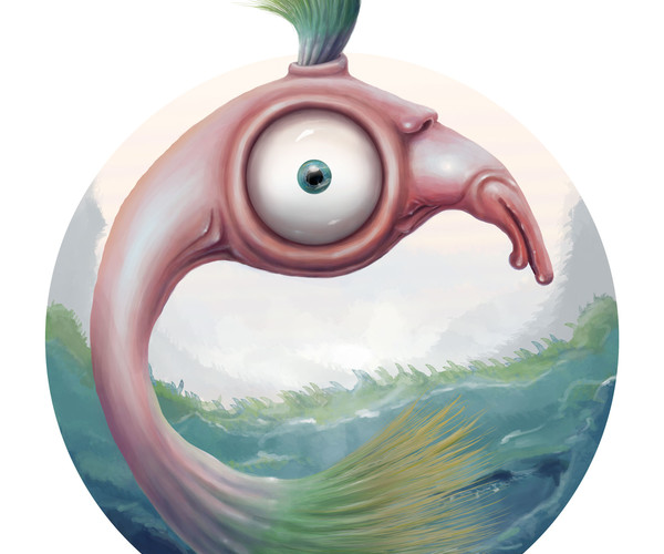 ArtStation - Eye Creature (Crishd) Illustration | Artworks