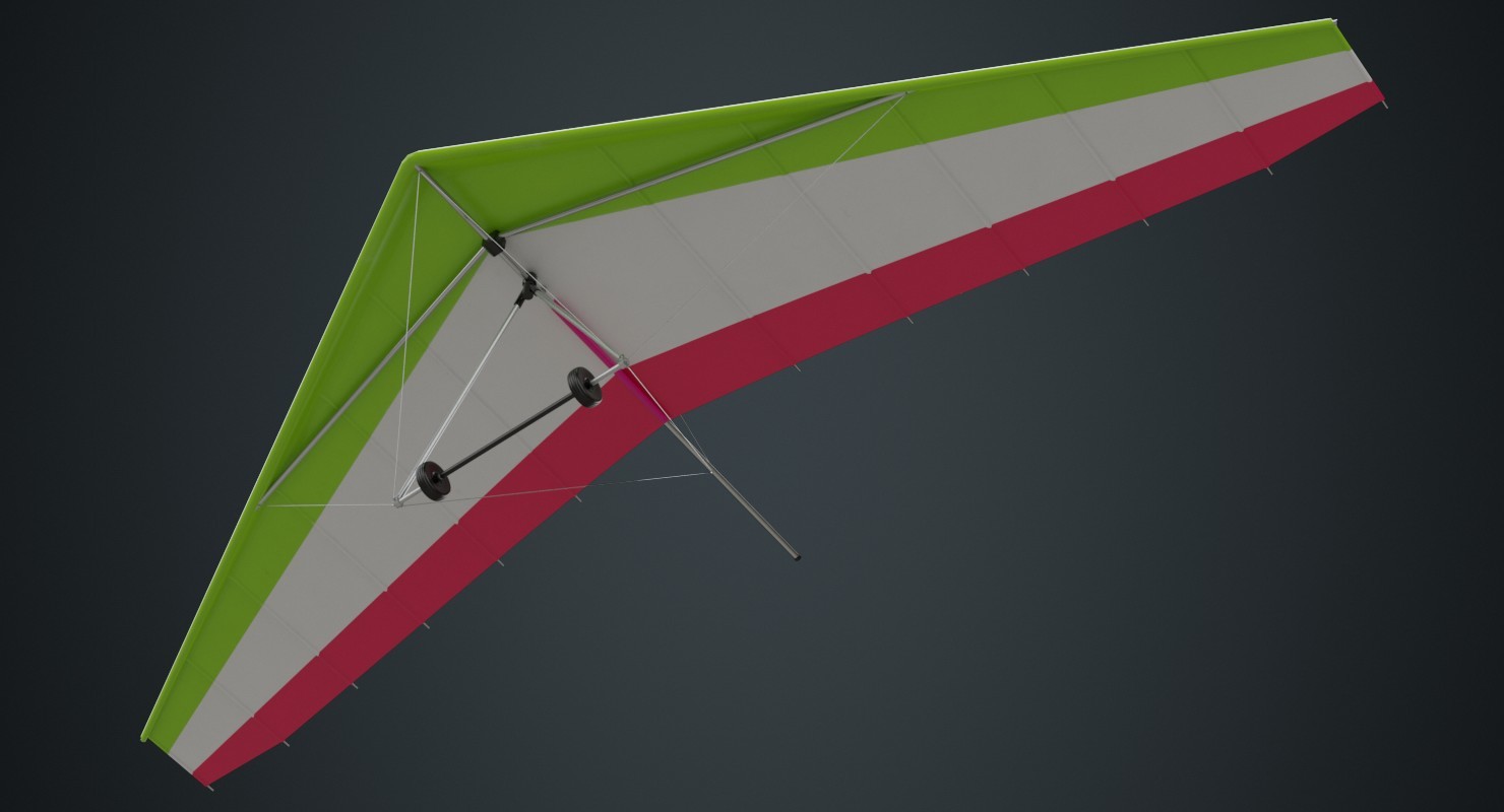 ArtStation - Hang Glider 1A | Game Assets