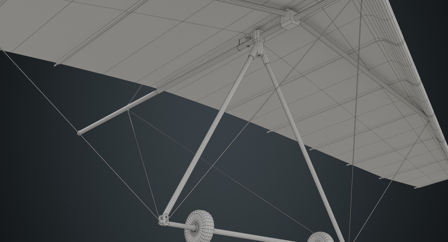 ArtStation - Hang Glider 1B | Game Assets