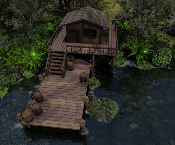 ArtStation - River Scene | Game Assets