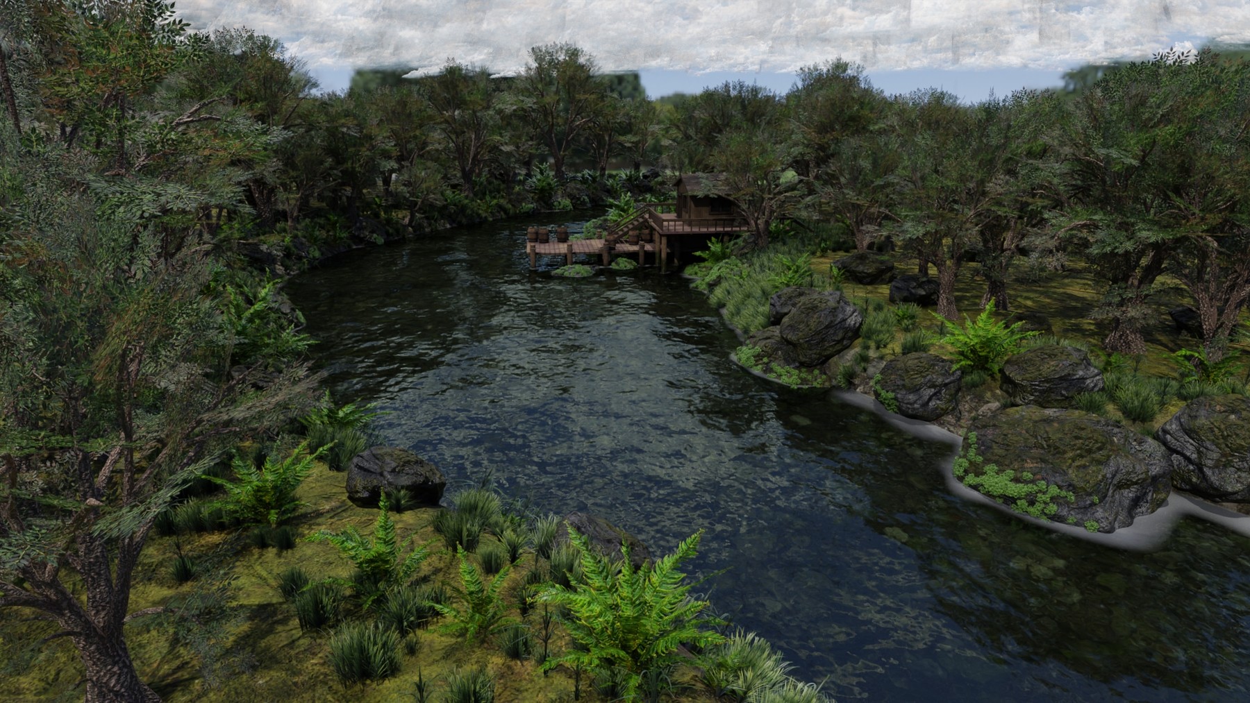 ArtStation - River Scene | Game Assets