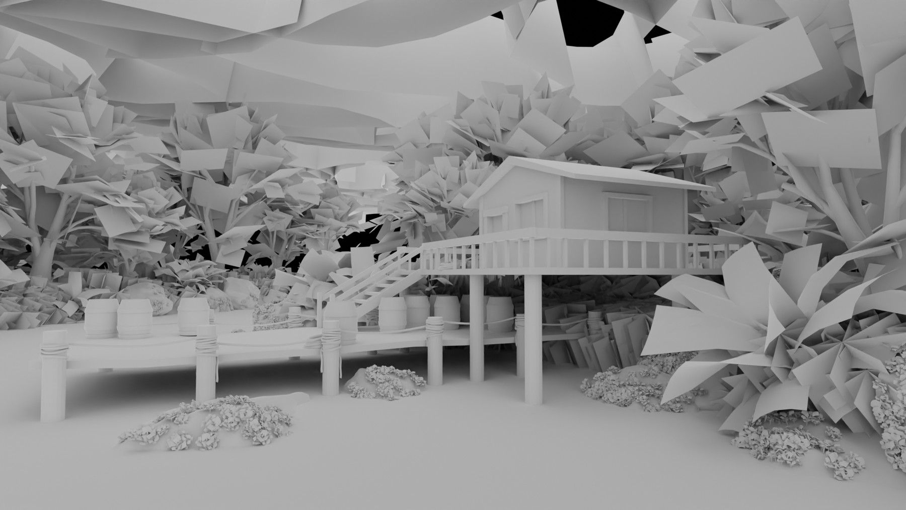 ArtStation - River Scene | Game Assets
