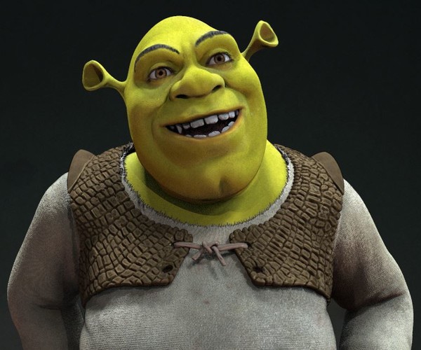 ArtStation - "The Shrek" 3d sculpt | Game Assets