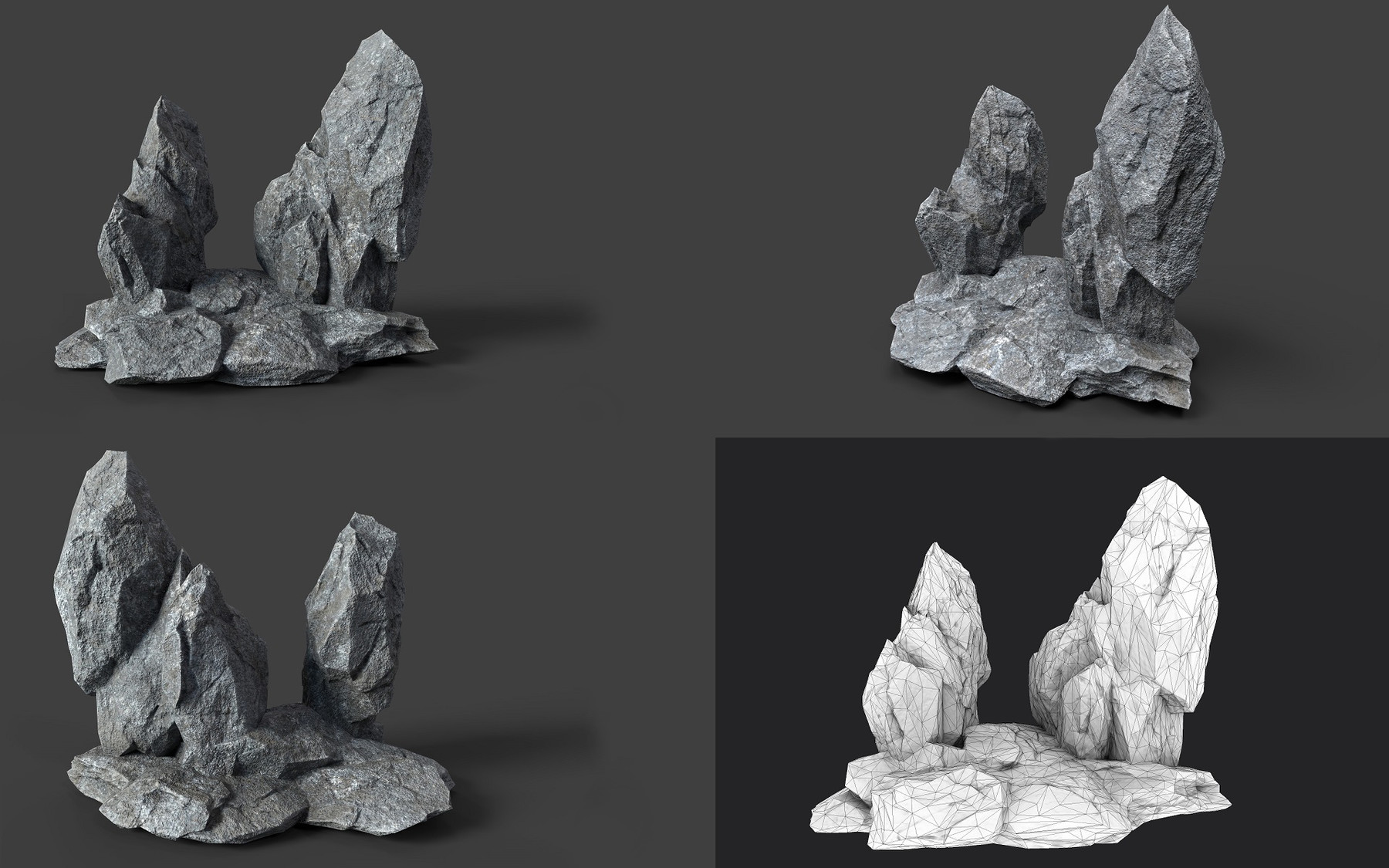 ArtStation - Rock Collection 005 | Game Assets