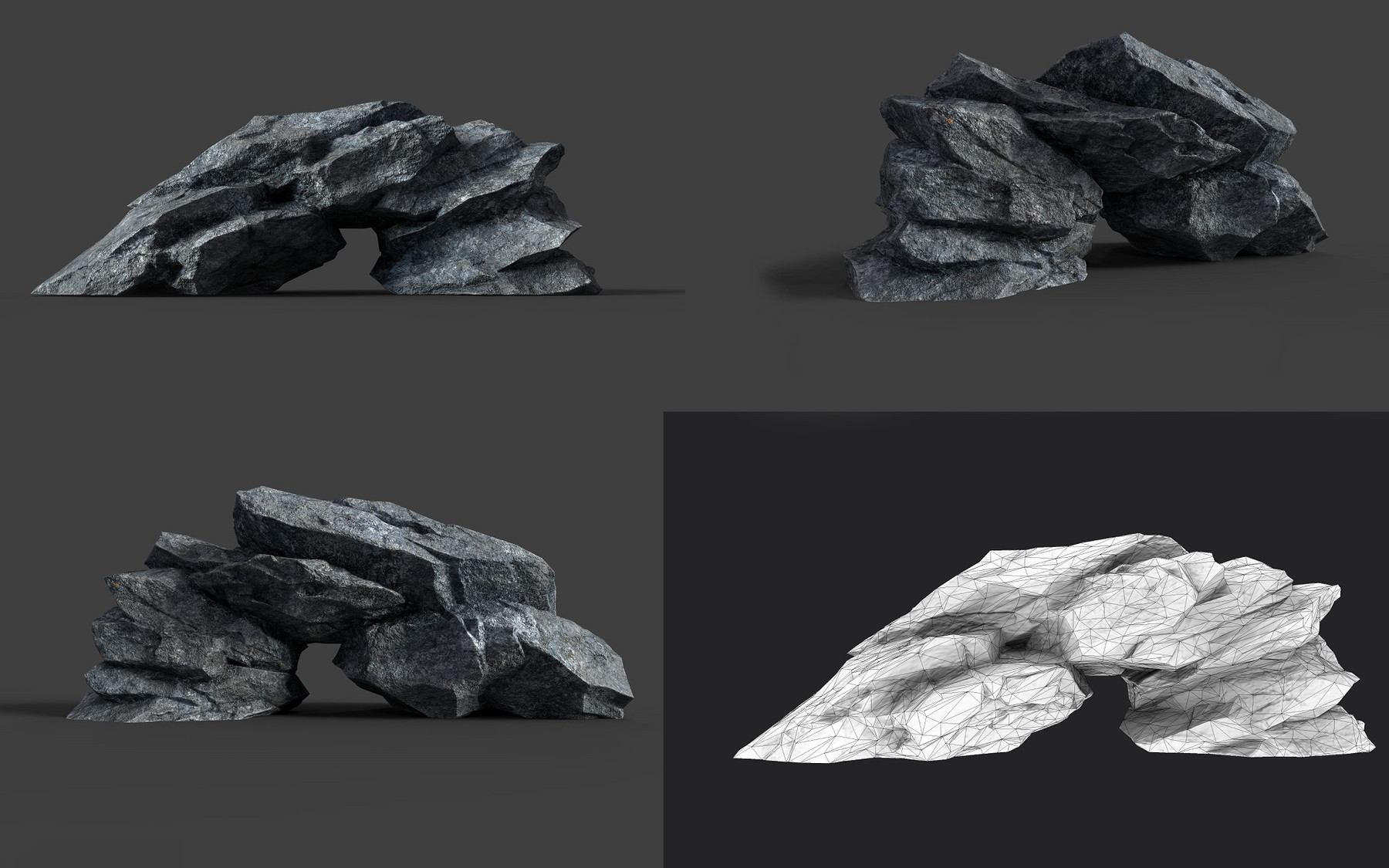 ArtStation - Rock Collection 005 | Game Assets
