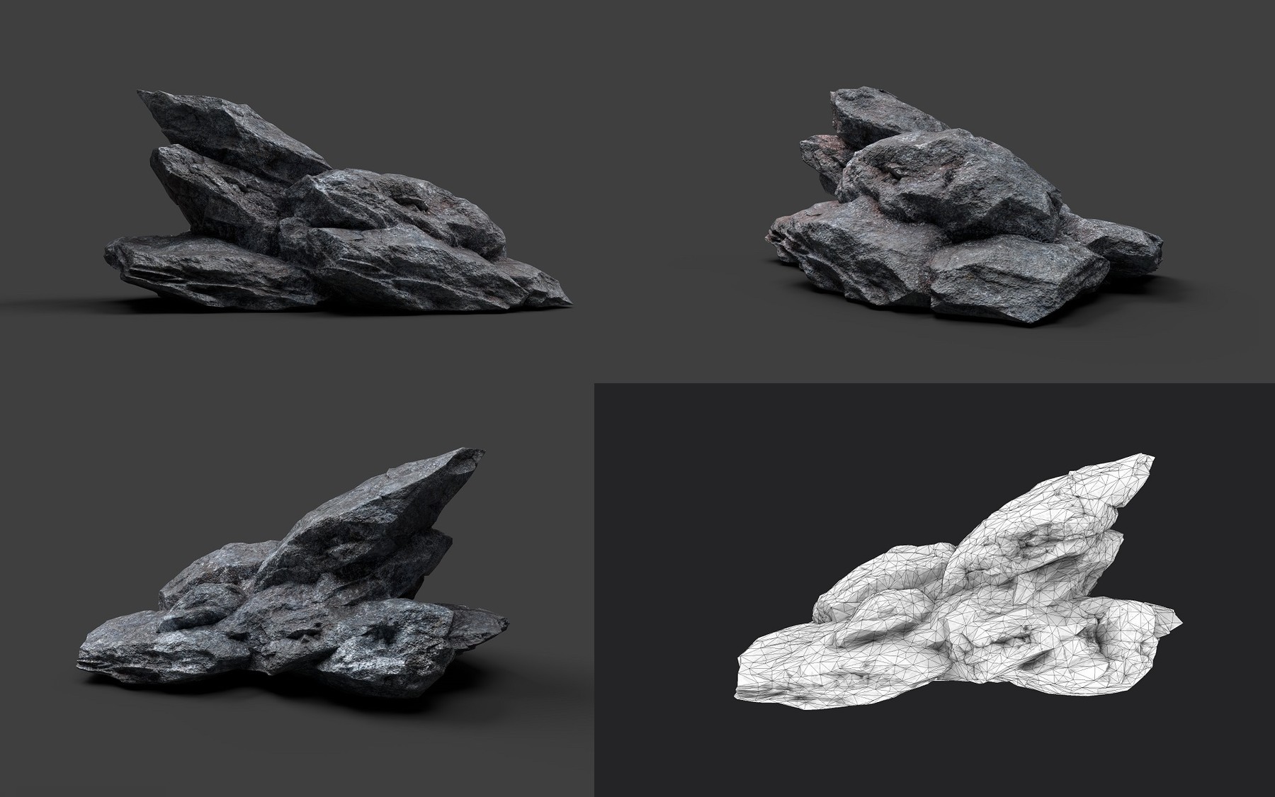 ArtStation - Rock Collection 005 | Game Assets