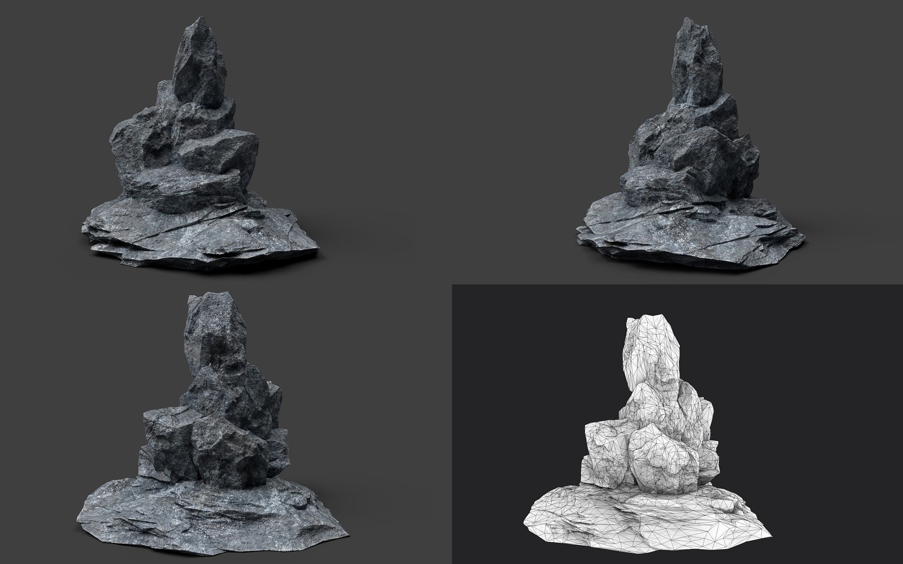 ArtStation - Rock Collection 005 | Game Assets