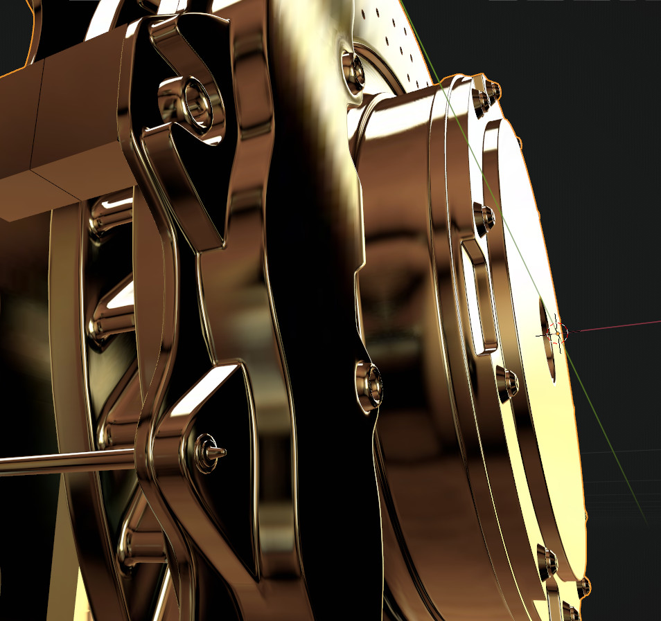 ArtStation - car brake disc 3d model | Resources