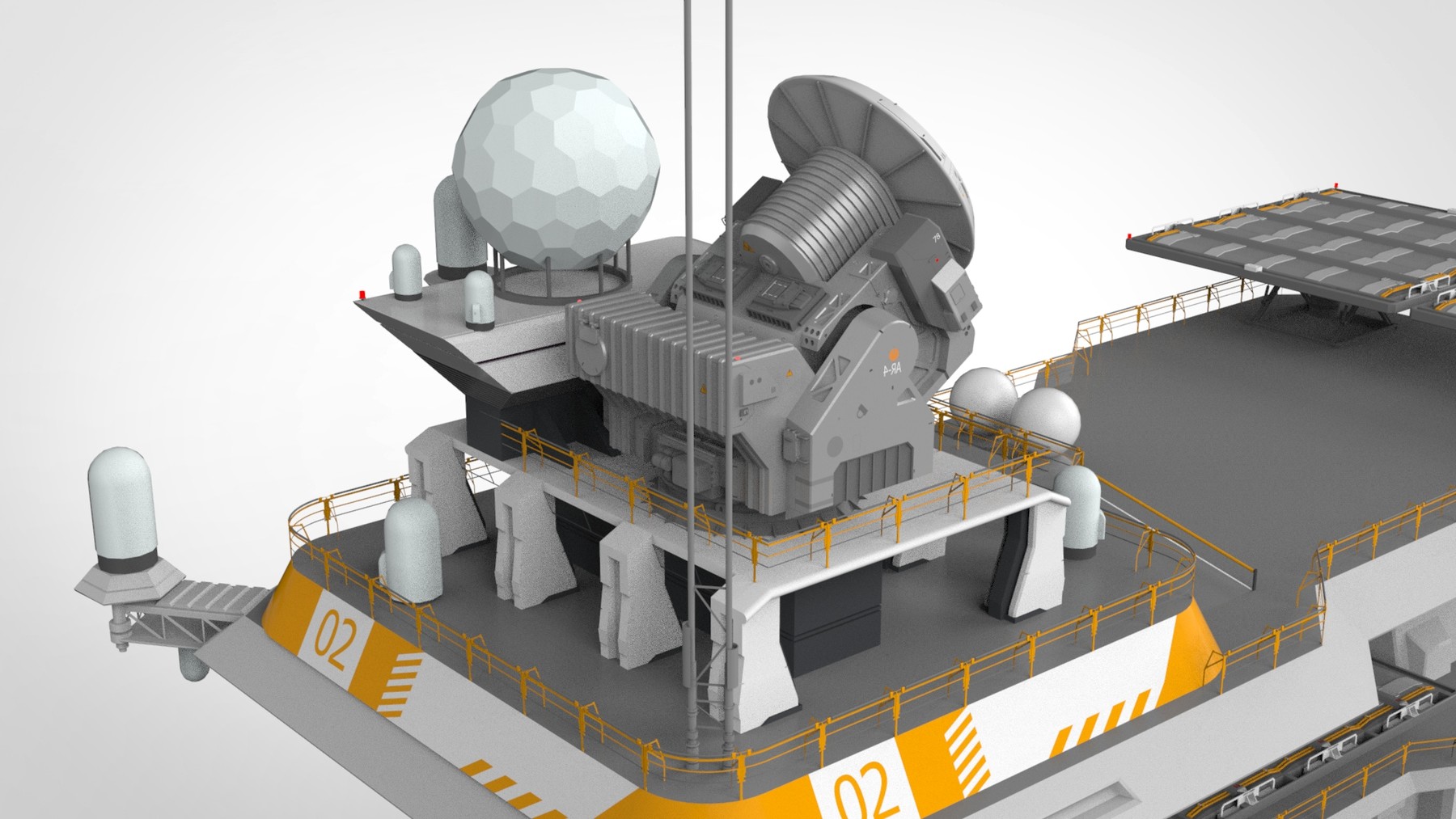 ArtStation - radar platform 2 | Resources