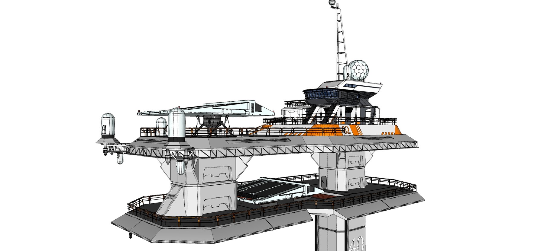 ArtStation - radar platform 3 | Resources