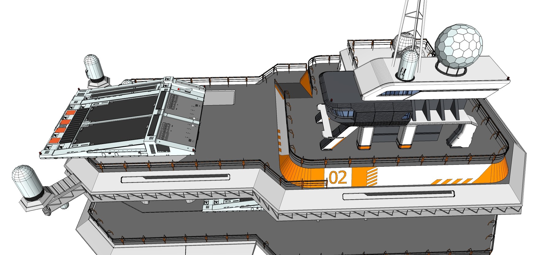 ArtStation - radar platform 3 | Resources