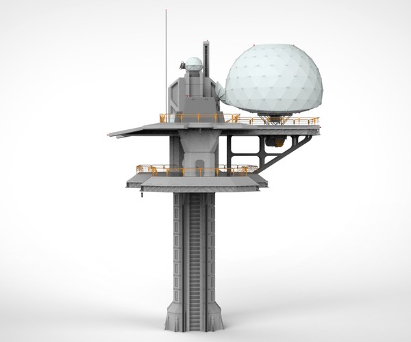 ArtStation - radar platform 4 | Resources