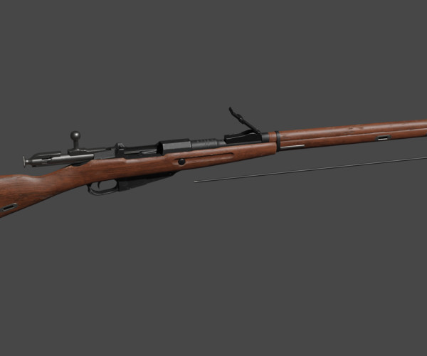 ArtStation - Mosin Rifle WWII | Resources
