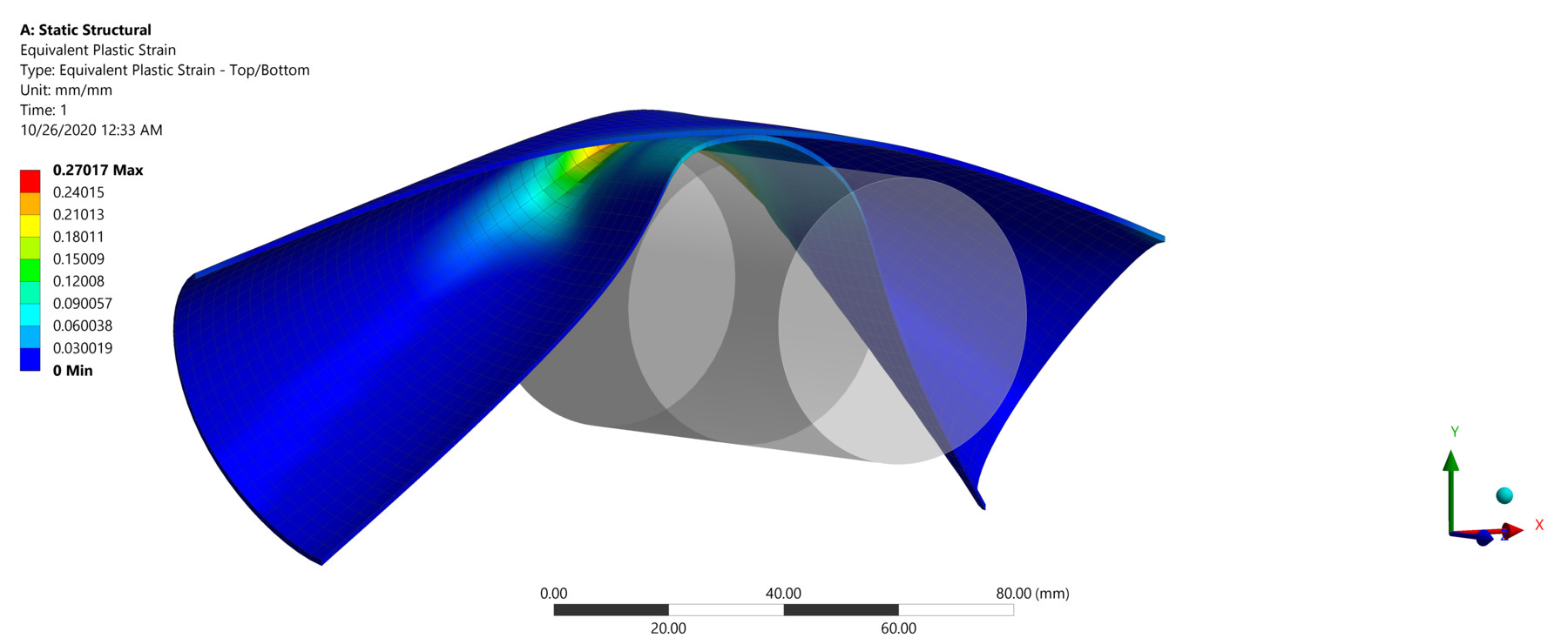 ArtStation - Ansys Nonlinear Pipe Bending | Resources