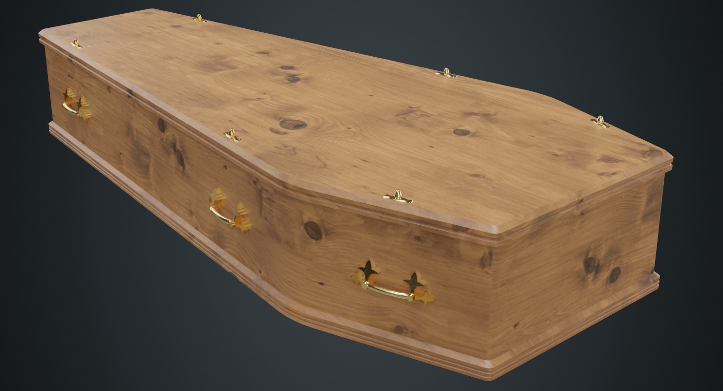 ArtStation - Coffin 1A | Game Assets