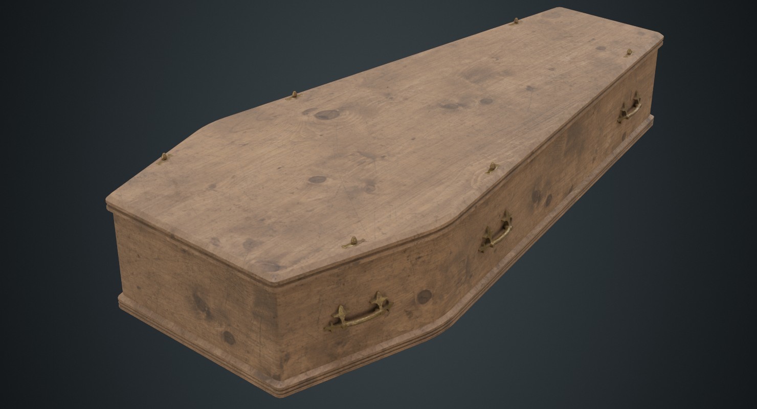 ArtStation - Coffin 1B | Game Assets