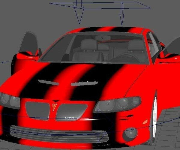 ArtStation - GTO car | Resources