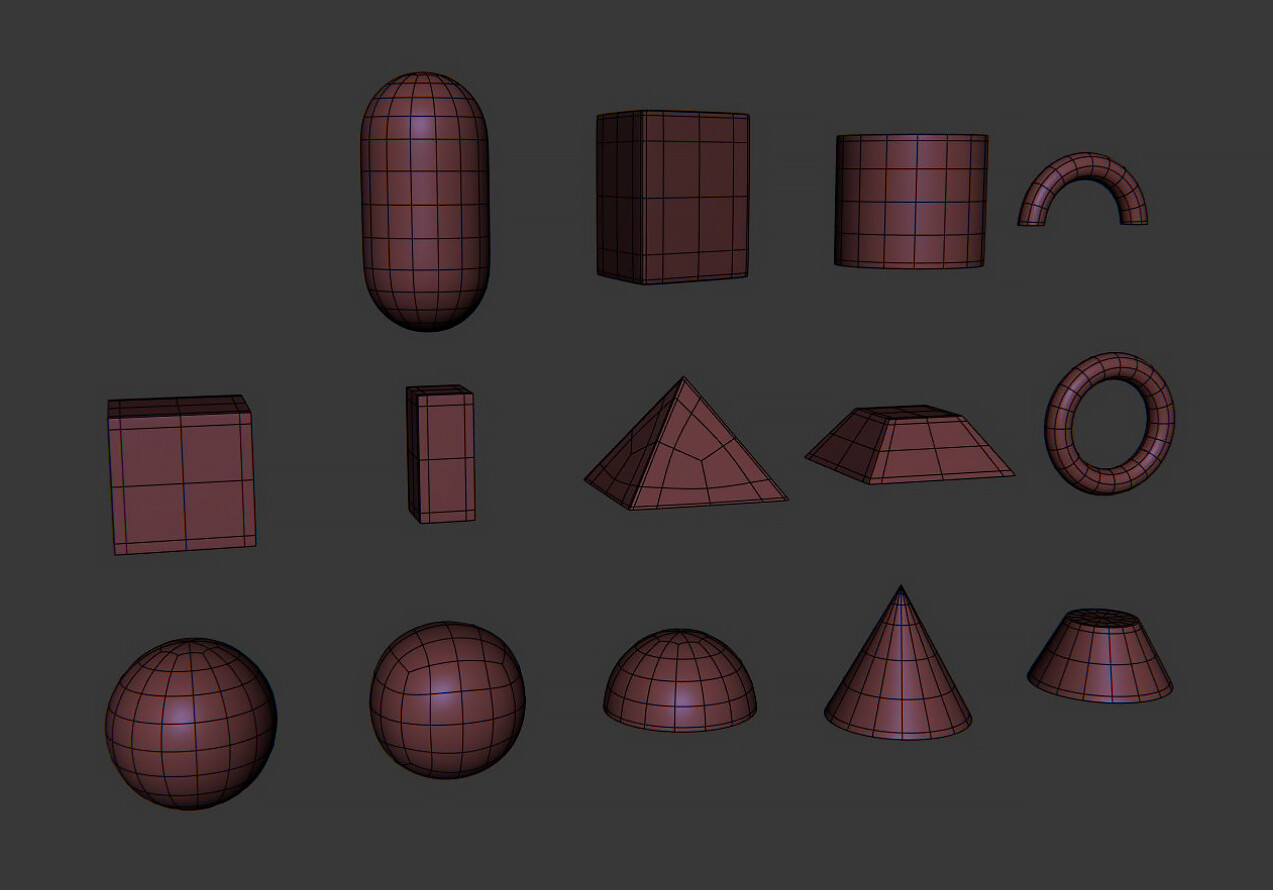 ArtStation - IMM Primitives for Subdiv | Brushes
