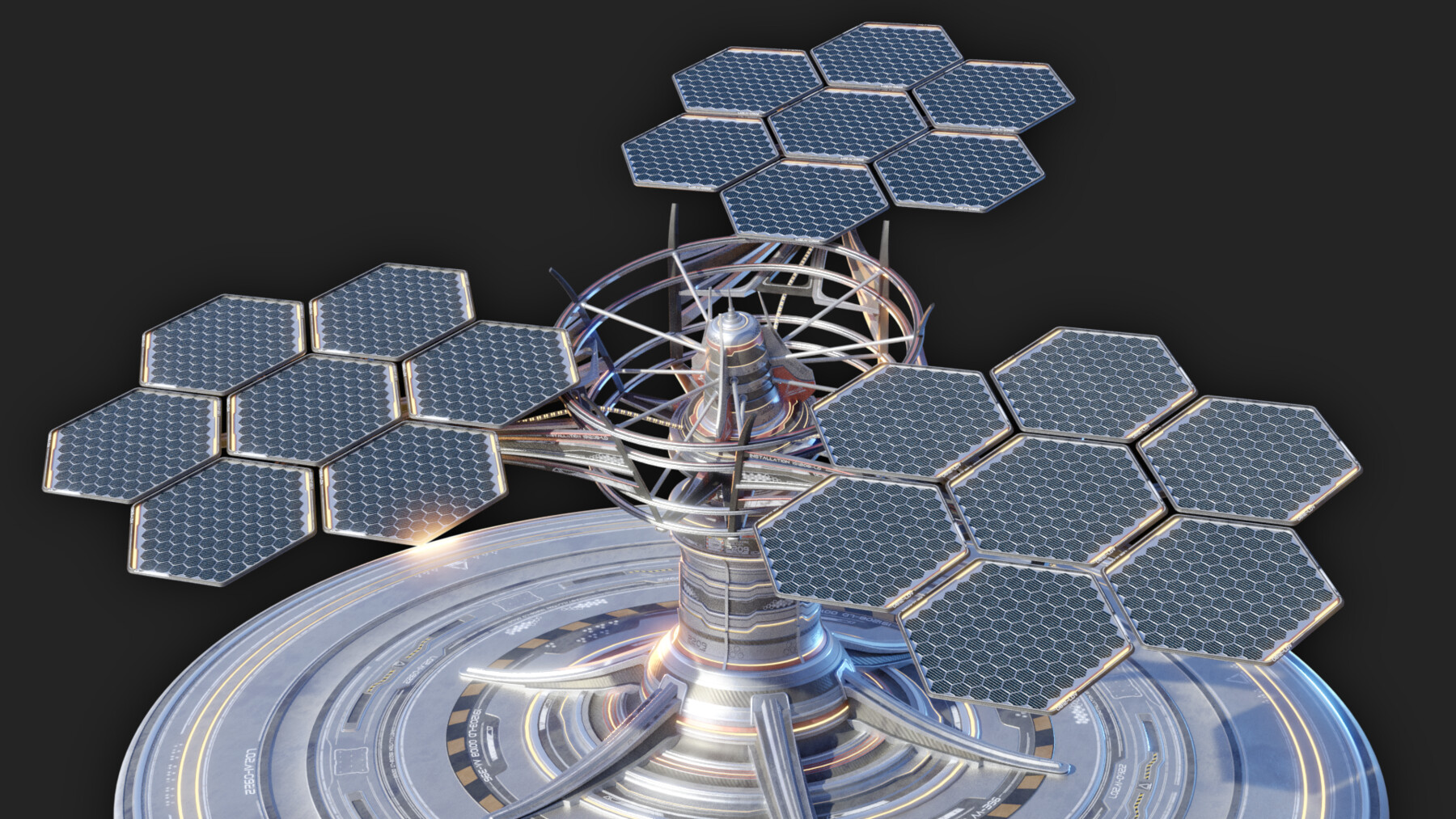 ArtStation - Sci-Fi Solar Array #01 | Resources