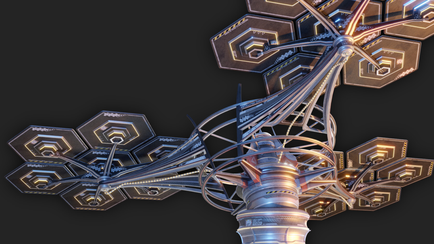 ArtStation - Sci-Fi Solar Array #01 | Resources