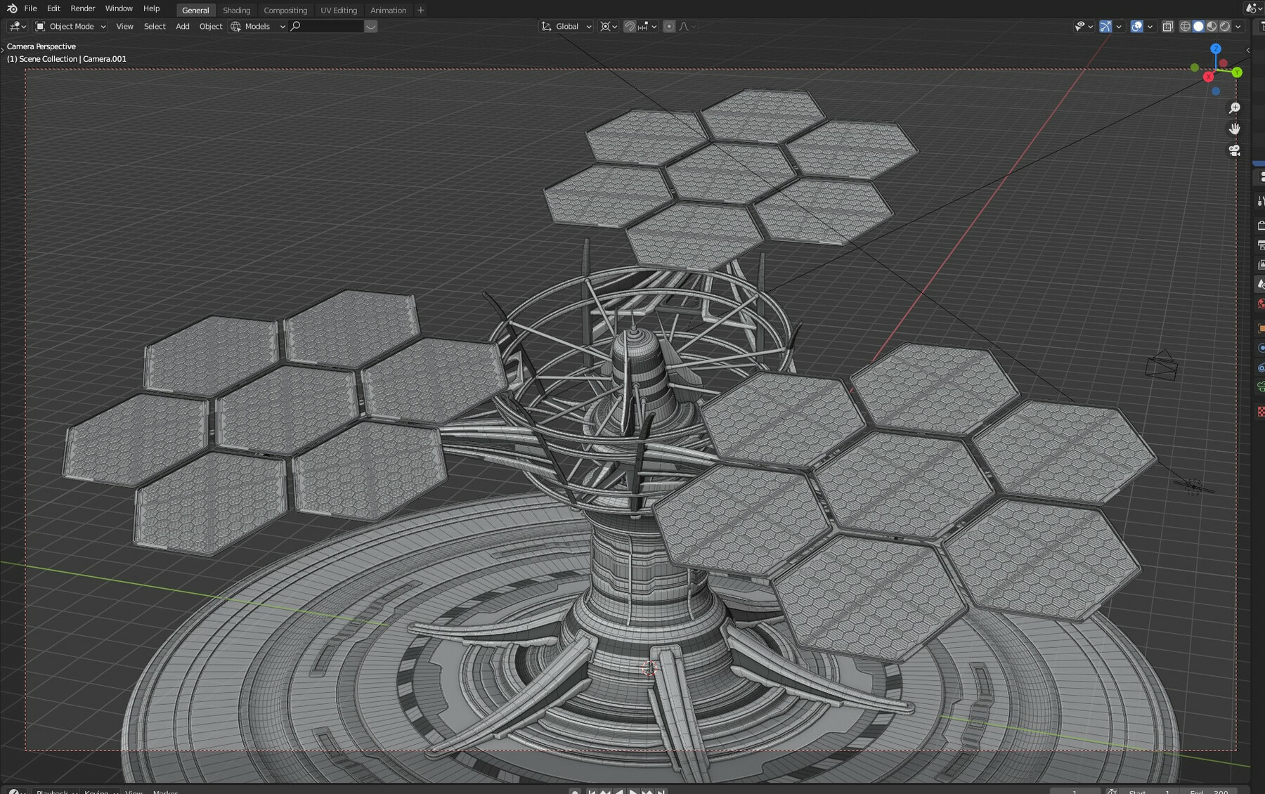 ArtStation - Sci-Fi Solar Array #01 | Resources
