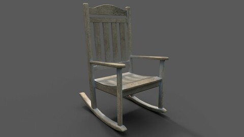 ArtStation - Rocking Chair | Game Assets