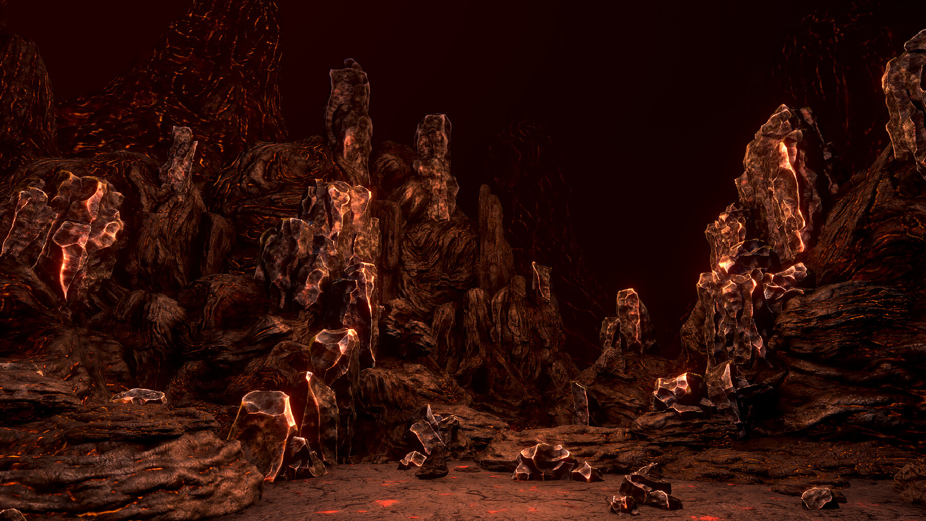 ArtStation - Hell landscape | Game Assets ArtStation - Hell landscape | Game Assets