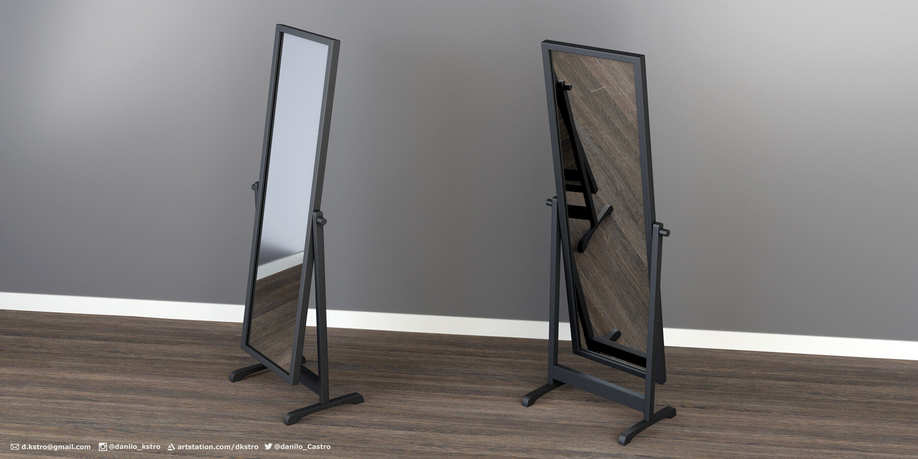 ArtStation - Rotating Mirror | 3D model | 4k Textures + 3 different ...