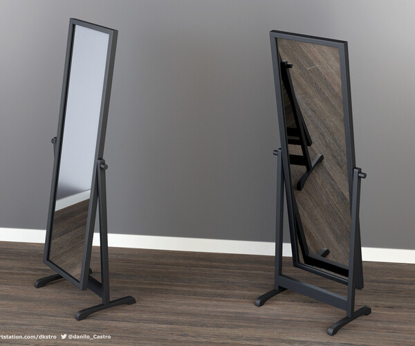 ArtStation - Rotating Mirror | 3D model | 4k Textures + 3 different ...