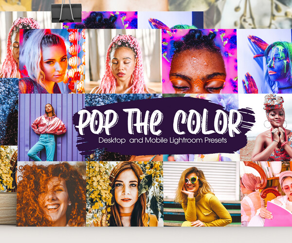 ArtStation - Pop Up The Color Lightroom Presets | Artworks