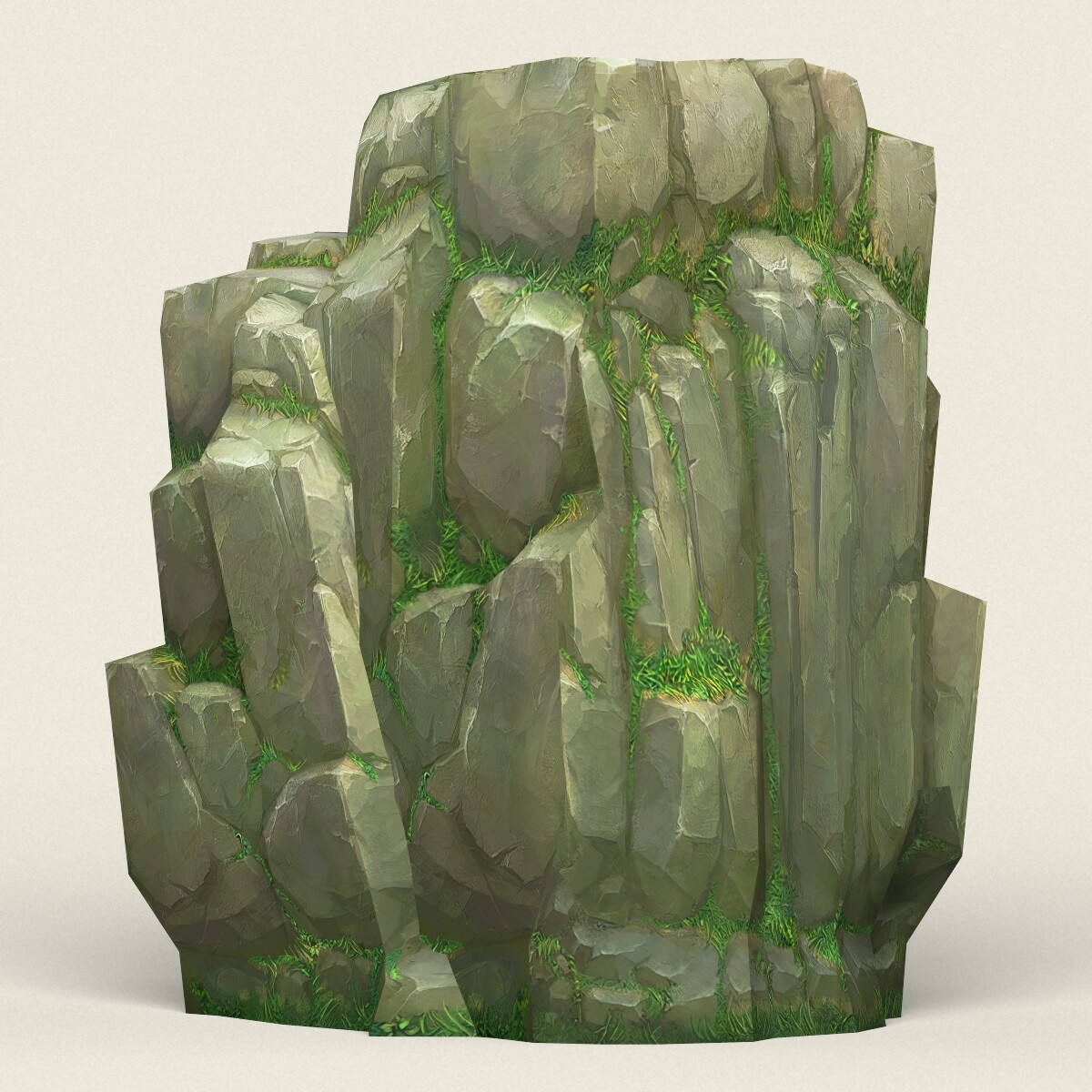 ArtStation - Game Ready Stone Cliff 04 | Resources