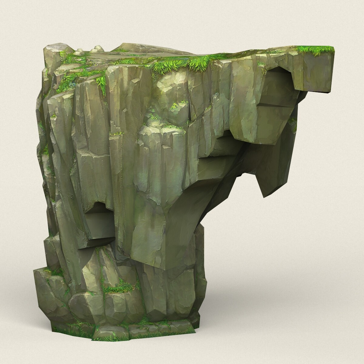 ArtStation - Game Ready Stone Cliff 14 | Game Assets